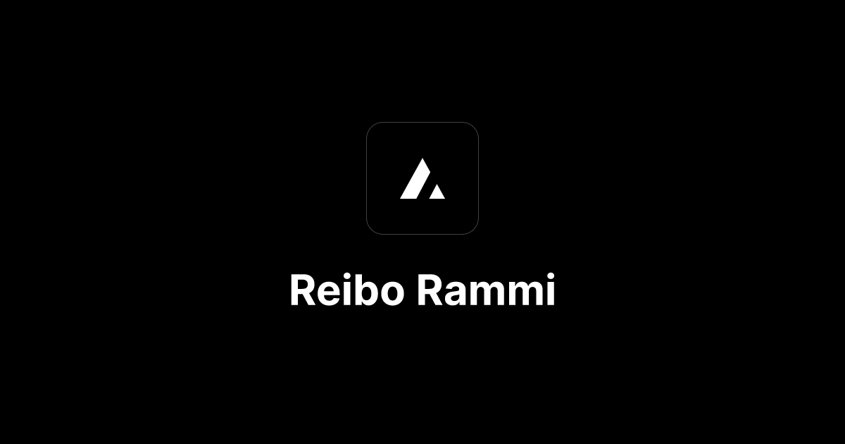 Reibo Rammi